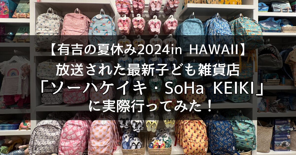 ソーハリビング(SoHa LIVING)がアラモアナにオープン！自宅用、ハワイ土産に最適な雑貨たちをご紹介 | Lanikai STORY